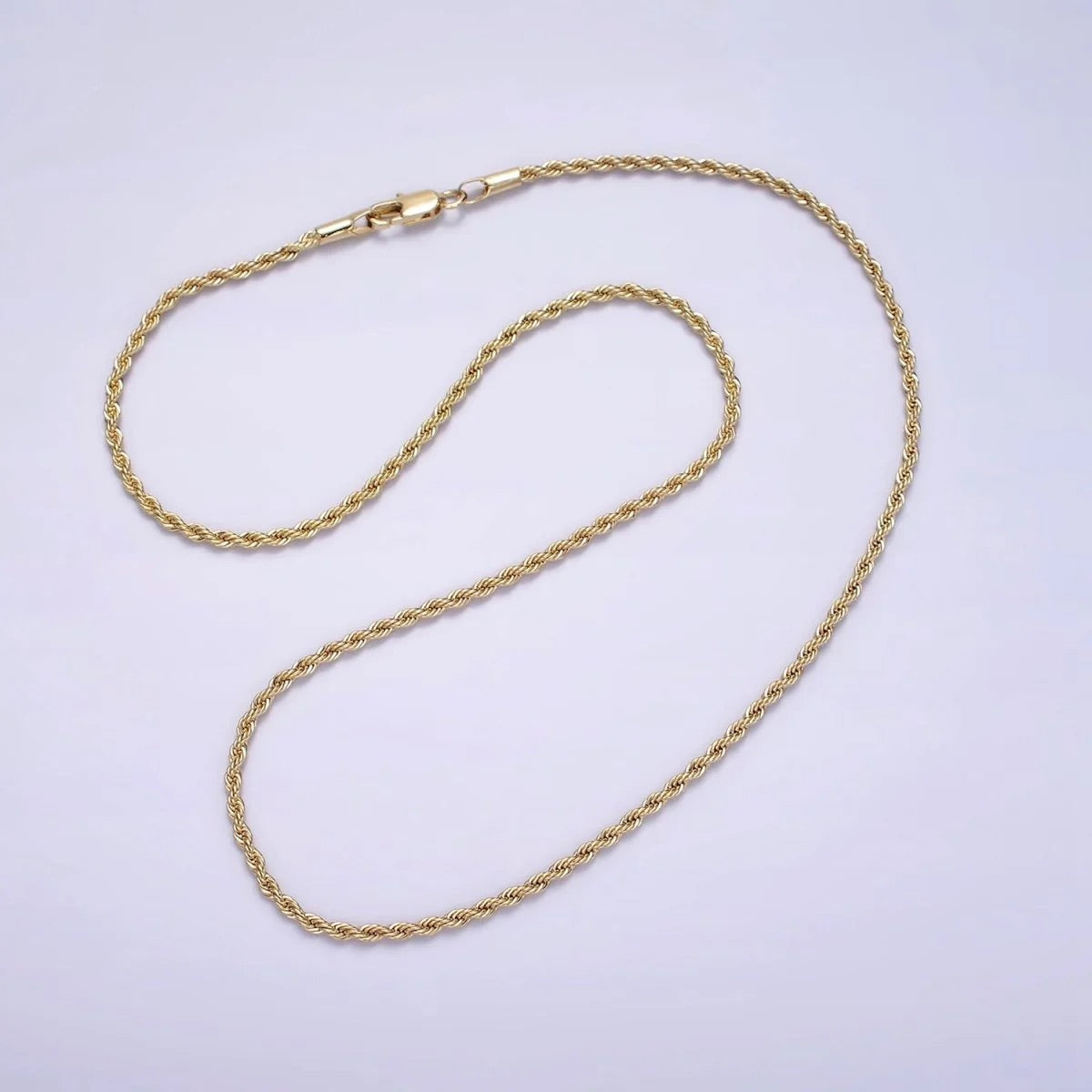 Rope Chain 1.5mm – DRIPP HAWAII