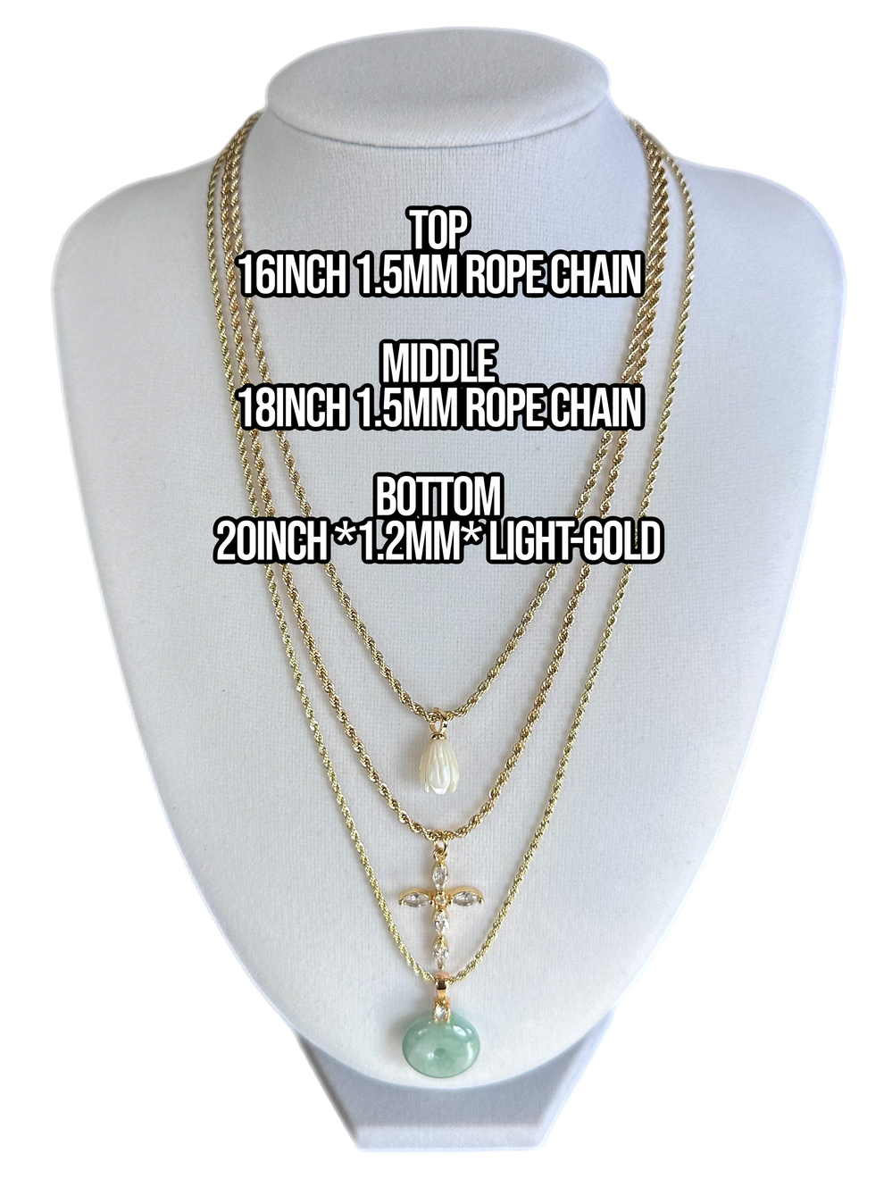 Rope Chain 1.5mm – DRIPP HAWAII